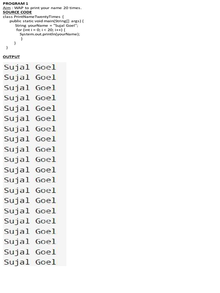 Java File Pdf Method Computer Programming Inheritance Object Oriented Programming