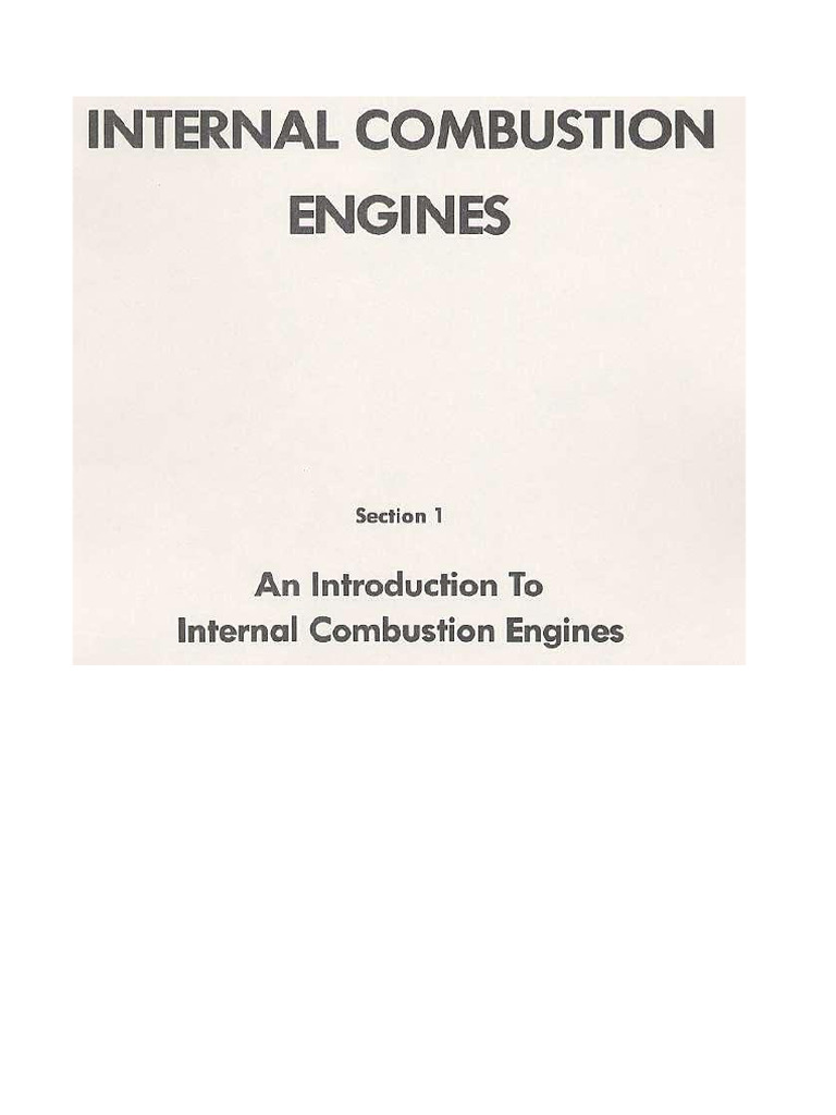 Internal Combustion, Unit 1.doc | PDF