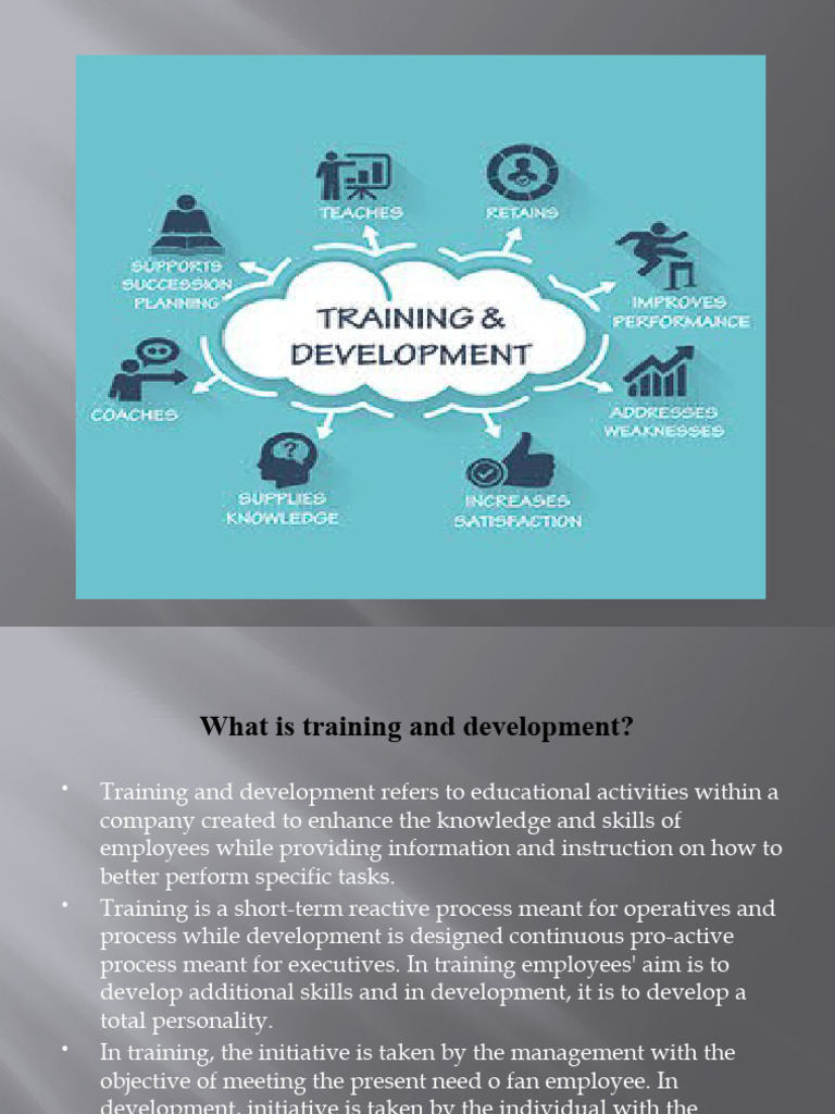 Traning and Development | PDF | Employee Retention | Employment