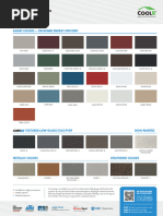 Kingspan Insulated Panels Color Chart en Us Ca | PDF | Coating ...