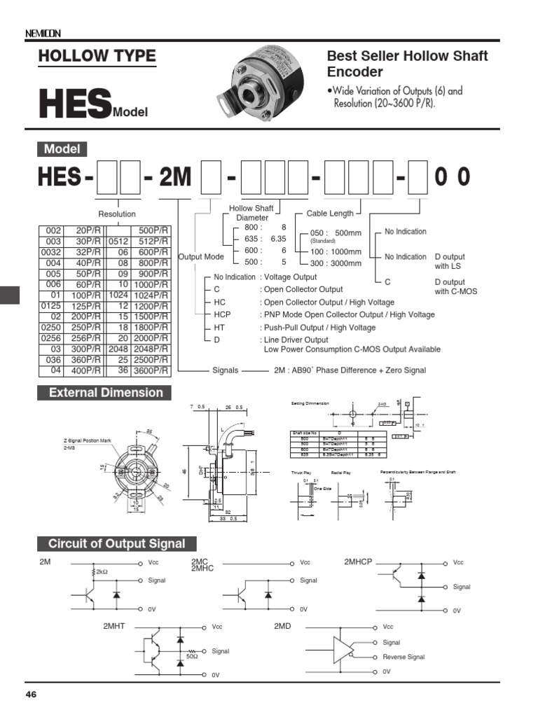 Hes Encoder | PDF | Manufactured Goods | Electromagnetism