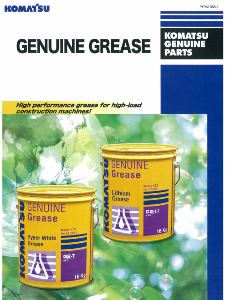 Grease - Genuine Greases | PDF