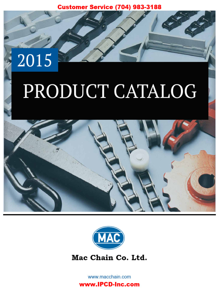 Mac Chain Co. Product Catalog 2015 | PDF | Steel