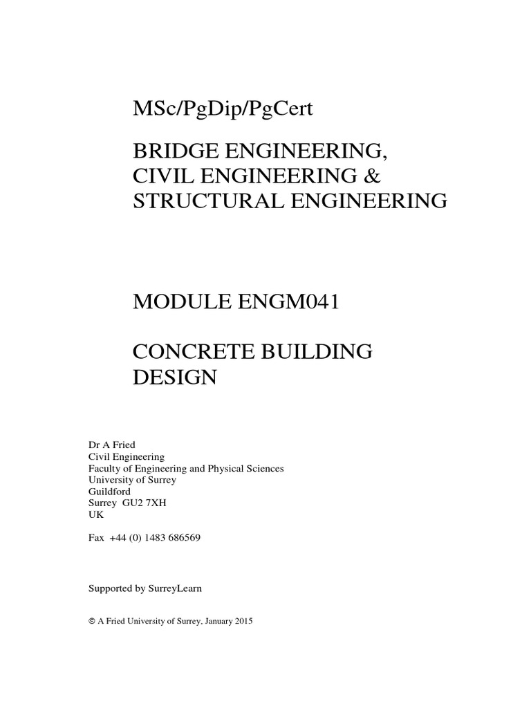 Concrete Building Design Front Cover-2012 | PDF | Art | Science ...