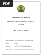 Kerja Lapangan Geografi Tingkatan 3 | PDF