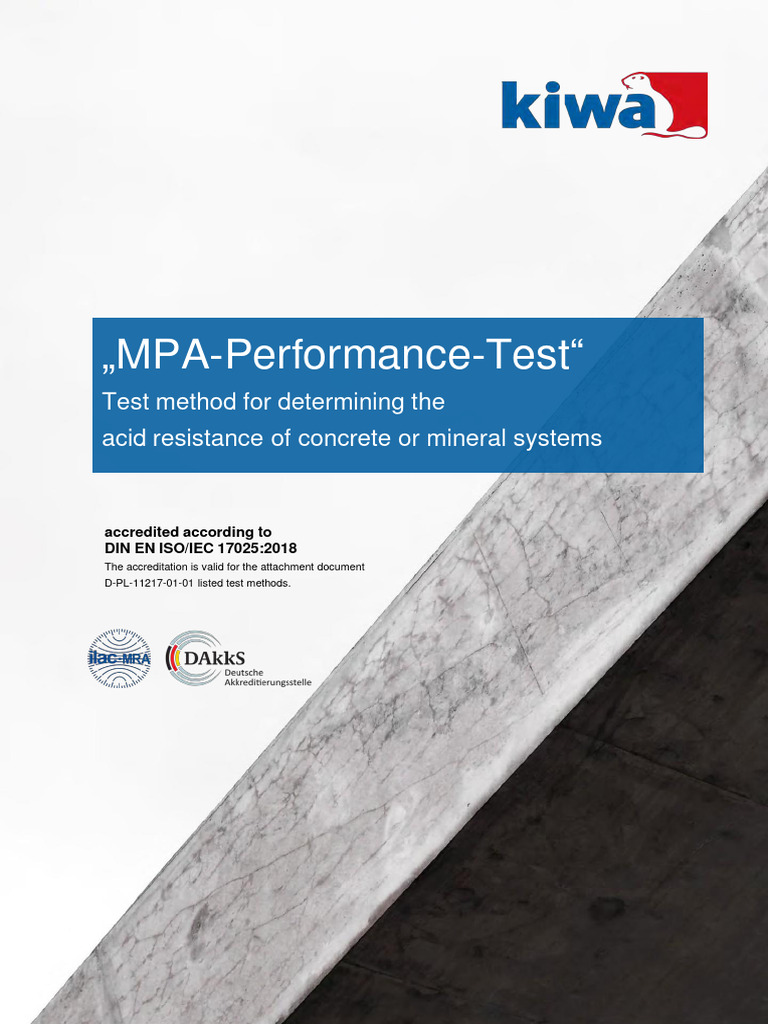 Mpa Performance Test - Eng | PDF | Concrete | Materials