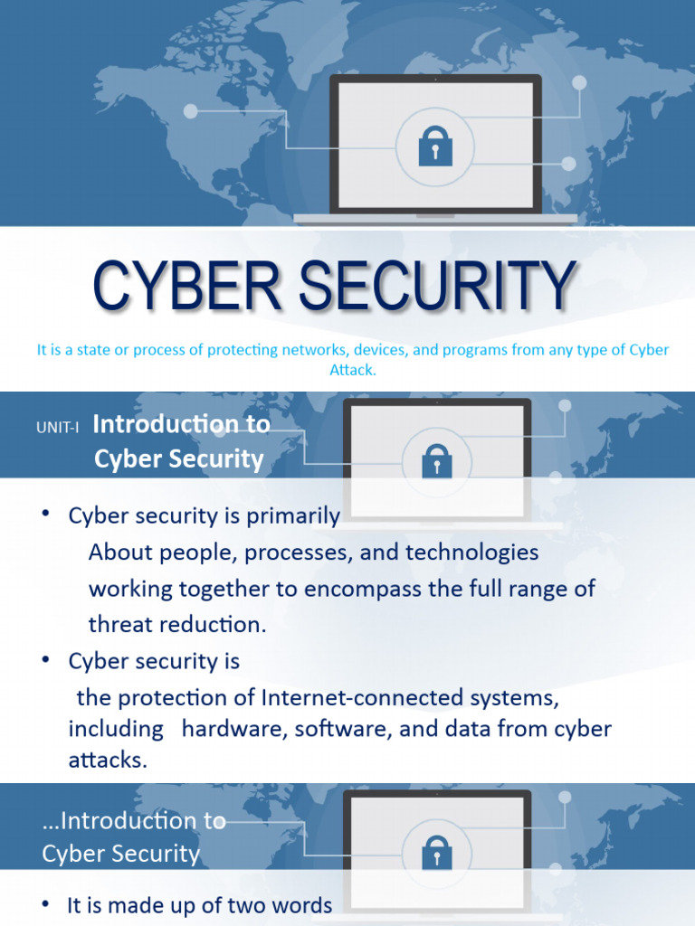 Cyber Security | PDF | Security | Computer Security