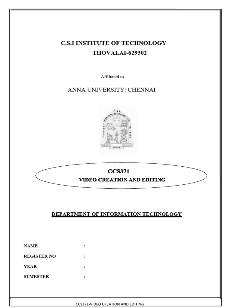 VEC Prizely | PDF | Filmmaking | Conservation Biology