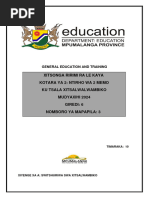 00 IsiXhosa Virtual Lessons - Grade 11 Poetry Umona | PDF