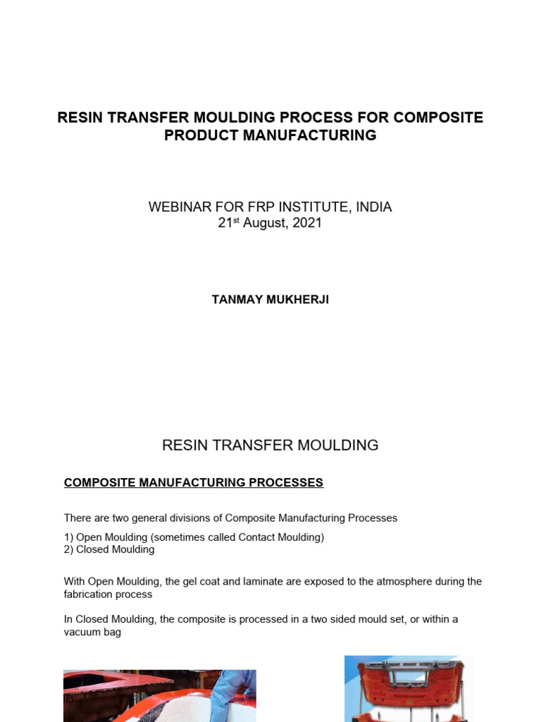 Resin Transfer Moulding (RTM) Process For Composite Products ...