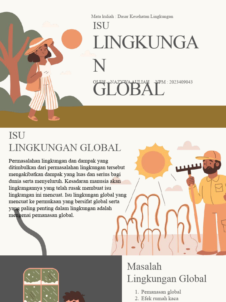 Isu Lingkungan Global dan Solusinya | PDF