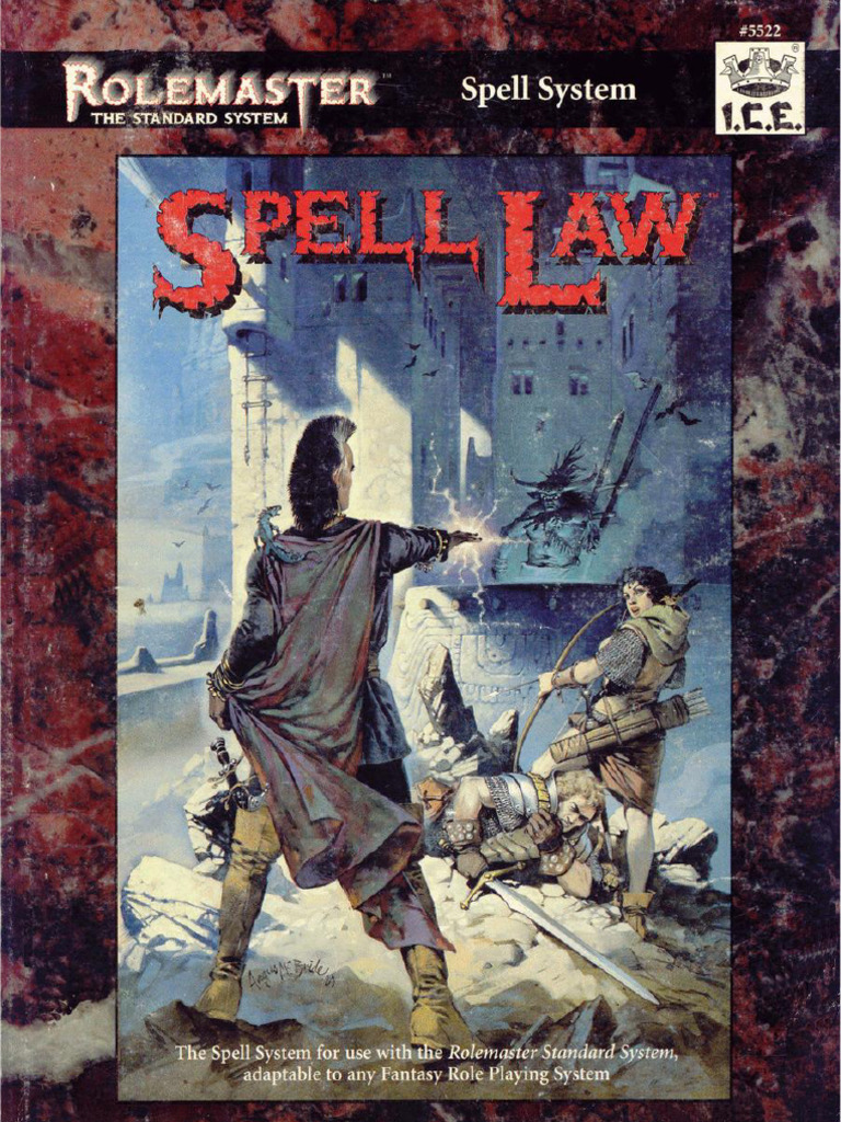 Rolemaster - Spell Law | PDF