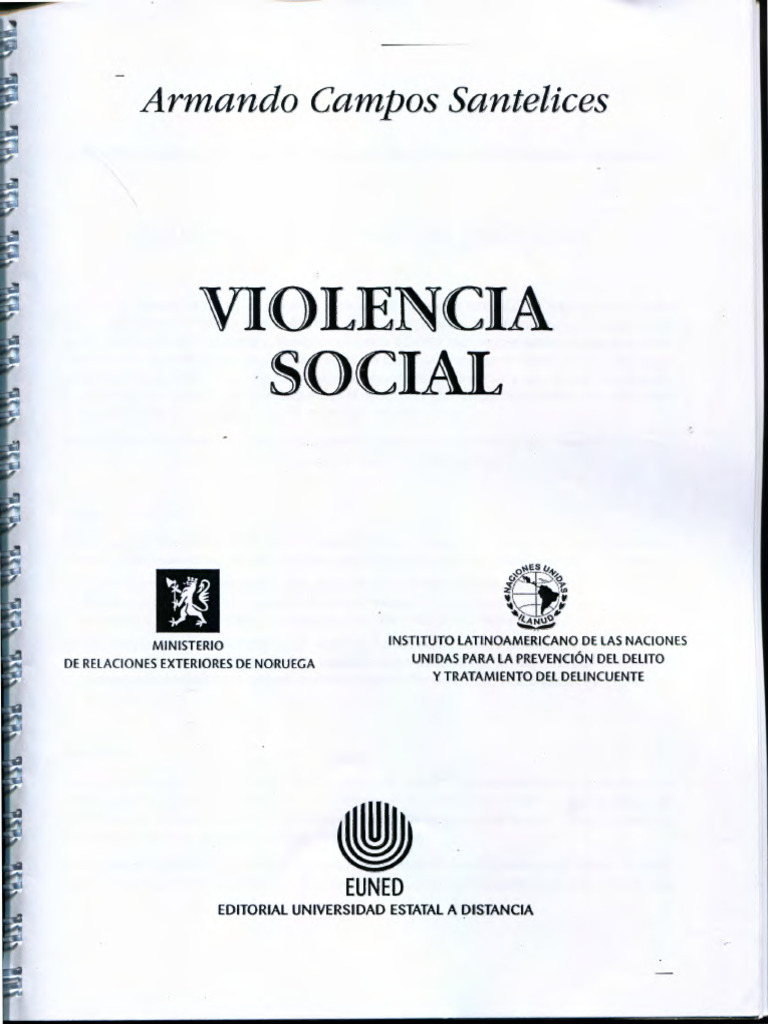 U1.1 Campos. Violencia Social | PDF