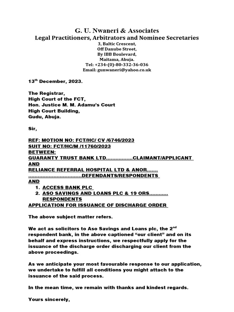 4 letters | Download Free PDF | Judgment (Law) | Justice