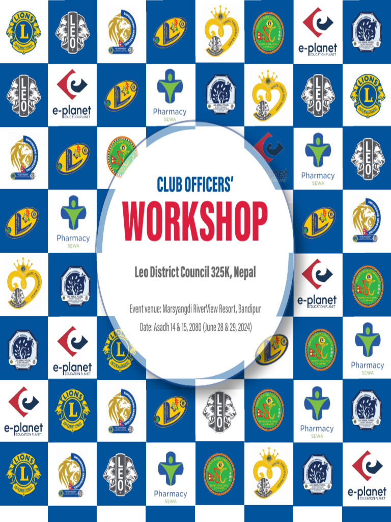 Club Officers' Workshop -Backdrop | PDF