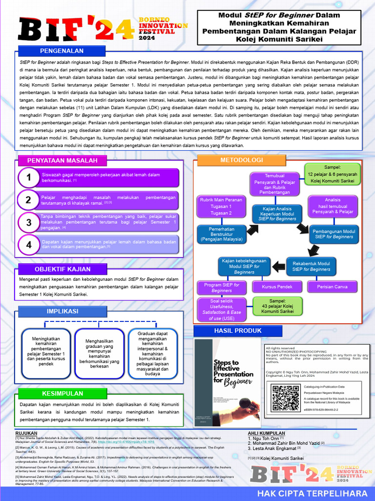 Poster BIF 2024 - Module Step | PDF