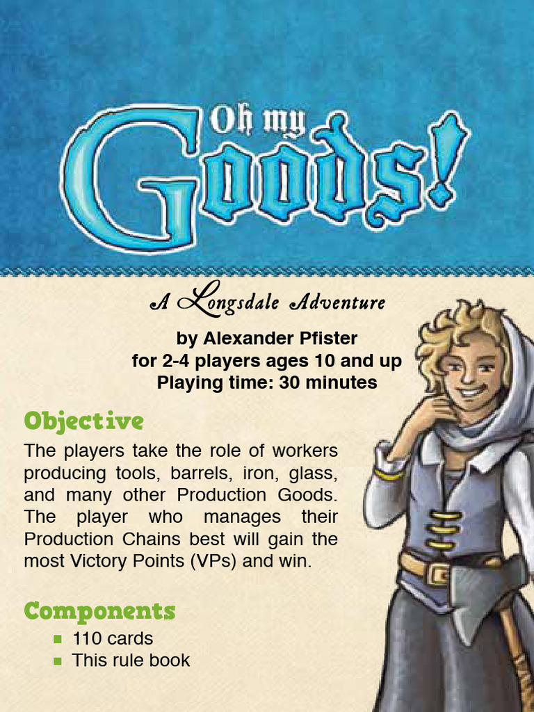 Oh My Goods! Rule Book | PDF