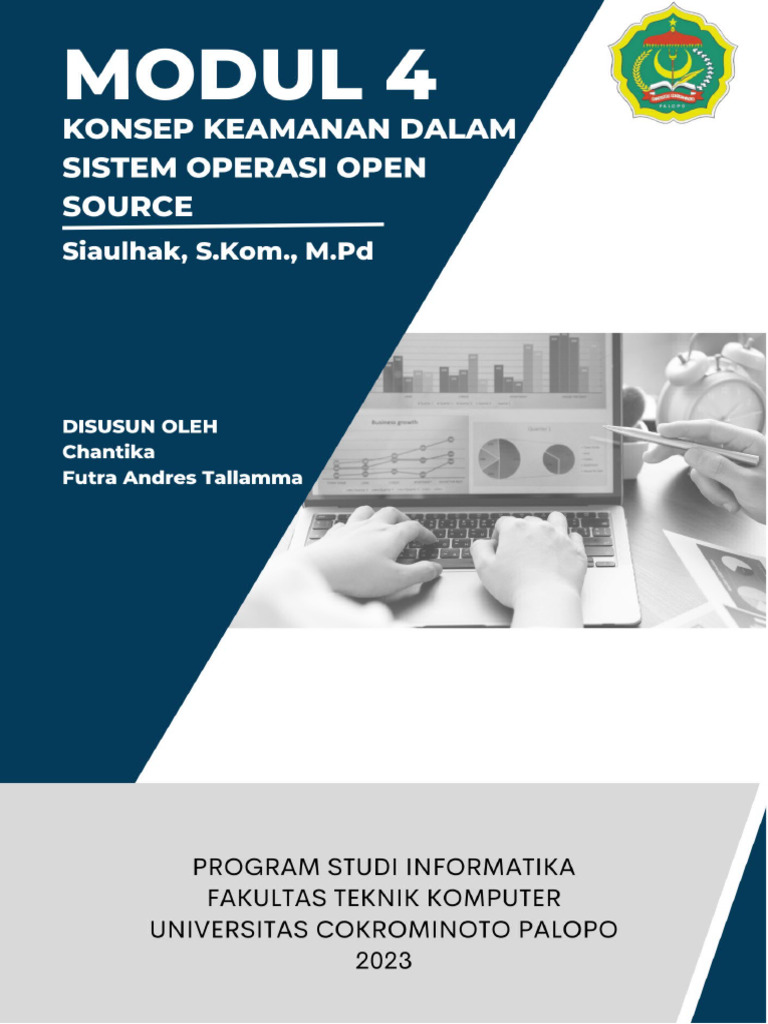 MODUL 4 KONSEP KEAMANAN SISTEM OPERASI OPEN SOURCE.docx1 | PDF