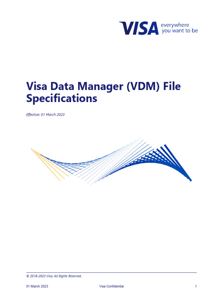 VDM File Specifications | PDF | Emv | Personal Identification Number