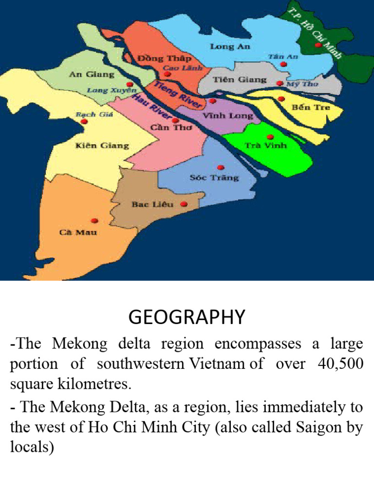 Tong Quan Me Kong Delta | PDF | Mekong | Southeast Asia