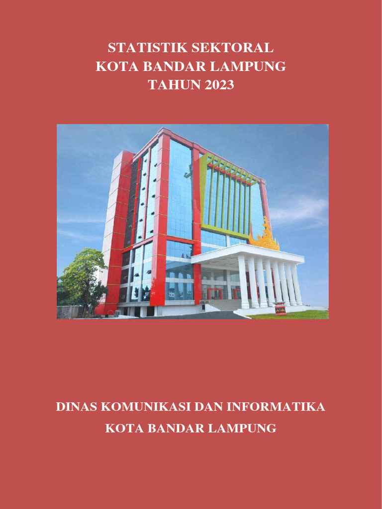 Statistik Sektoral Bandar Lampung 2023 | PDF