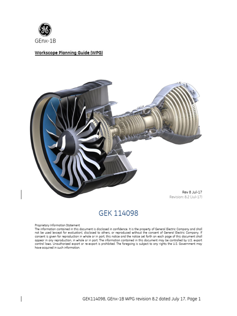 GENX-1B Workscope Planning Guide Rev 8.2 | Download Free PDF ...