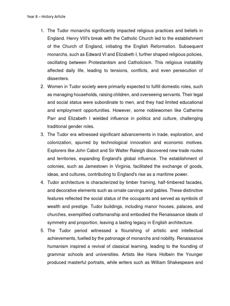 Article: History Stage 8 | PDF | Guy Fawkes | England