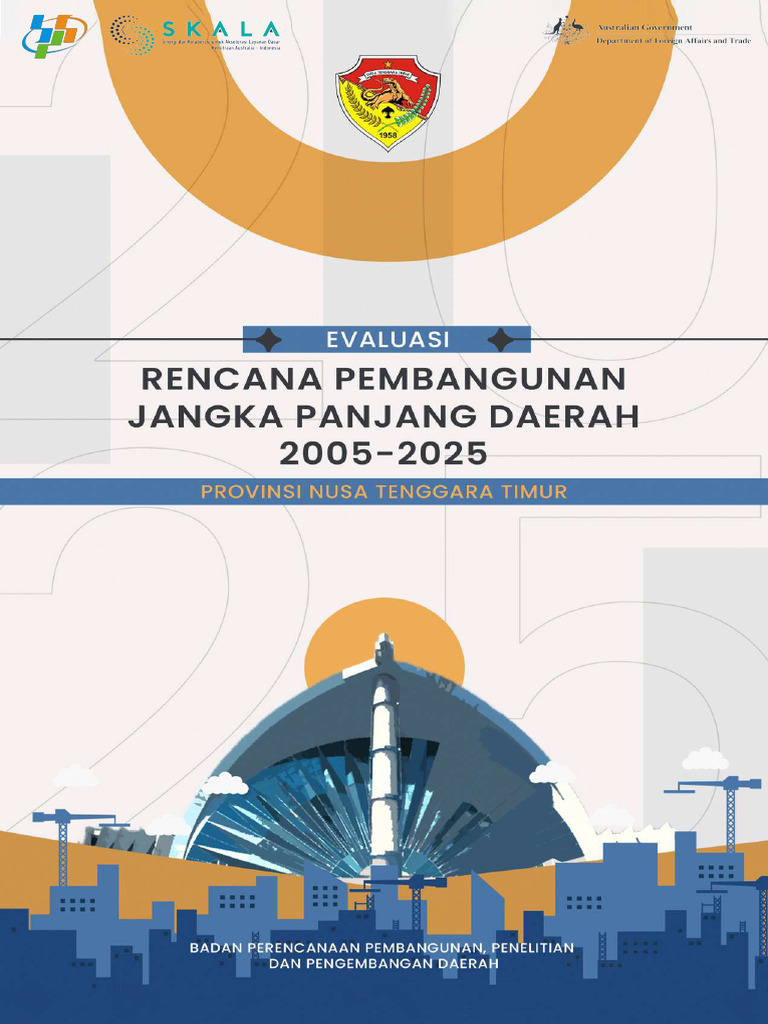 Evaluasi RPJPD Prov NTT 2005-2025 | PDF | Pengelolaan Keuangan & Uang
