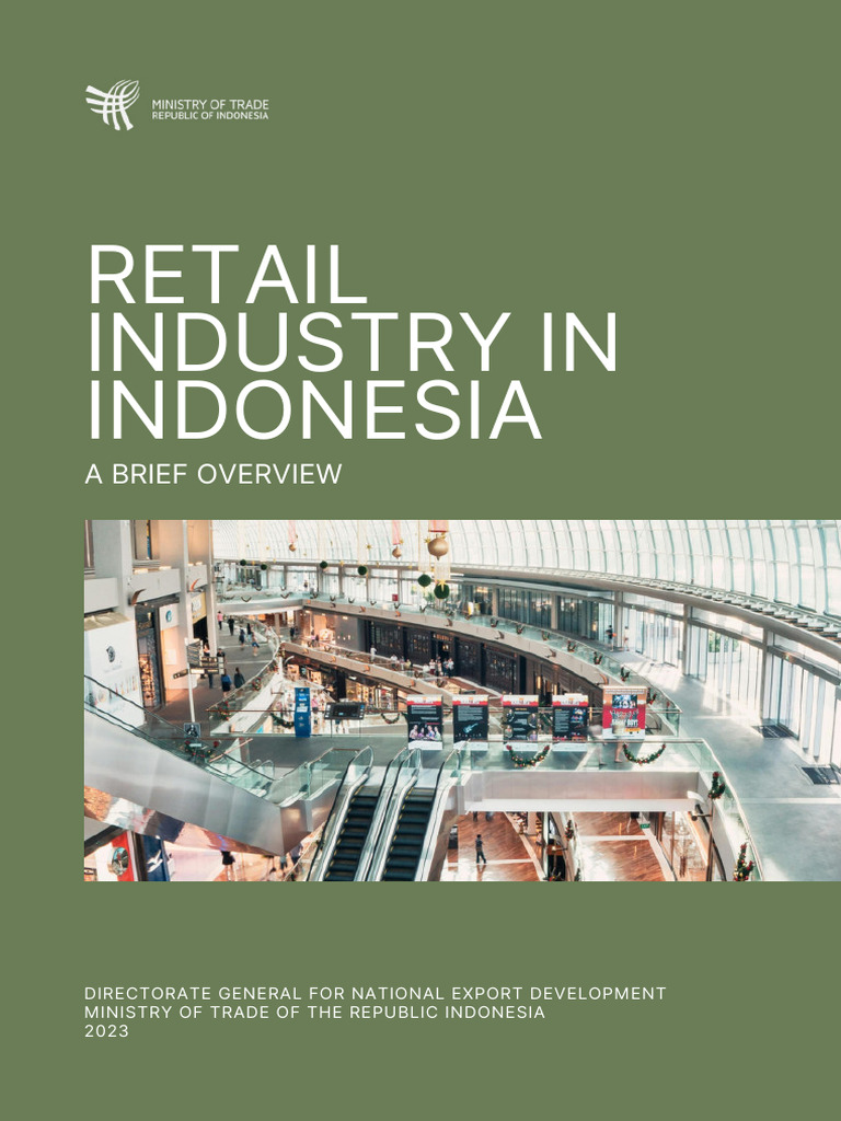 Ministry of Trade - Retail Industry (2023) | PDF | Retail | E Commerce