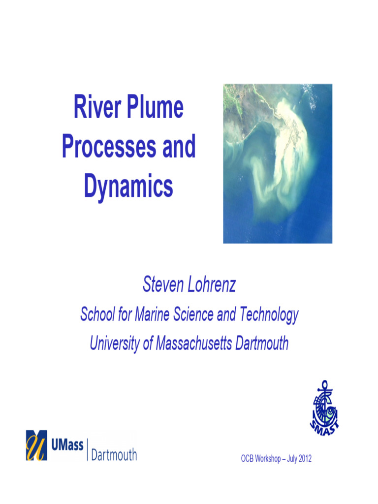 River Plume Dynamics and Research Insights | PDF | Eutrophication | Oceans