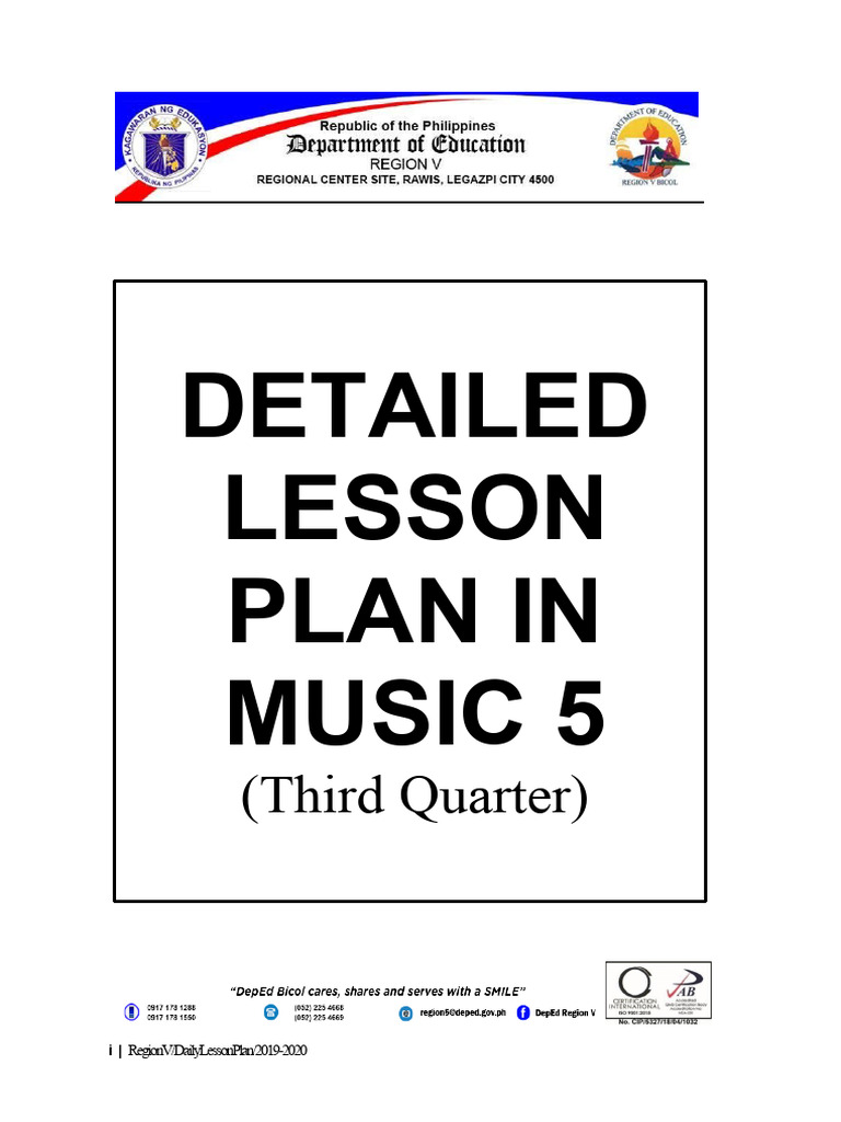 Grade 5 (MUSIC 3rd Quarter) | PDF