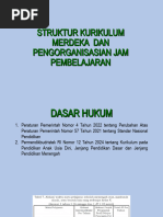 Struktur Kurikulum Merdeka SD | PDF