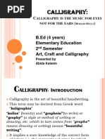 Free Printable Calligraphy PDF Book | PDF