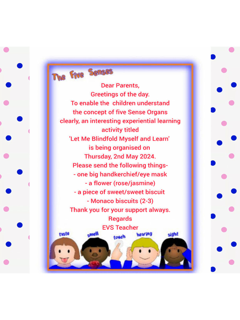 Cl1 Blindfold Activity | PDF