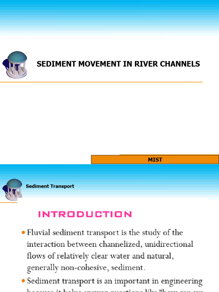 Sediment Transport-4 | PDF | Stream | Sediment