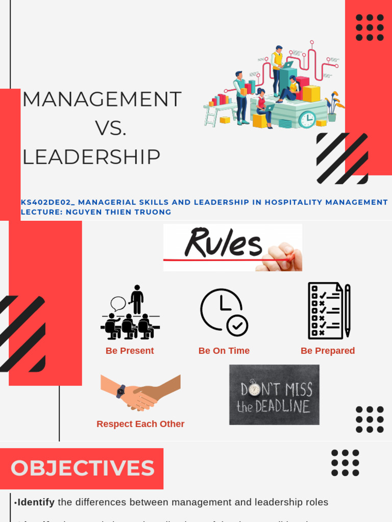Lesson 1 _ Manager vs. Leader | Download Free PDF | Leadership ...
