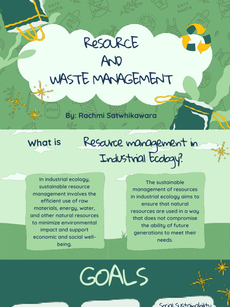 Resource and Waste Management | PDF | Waste | Sustainability