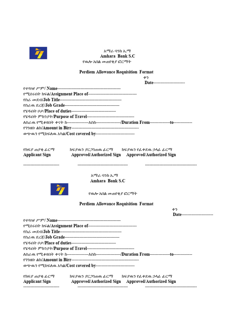 Per Diem | PDF