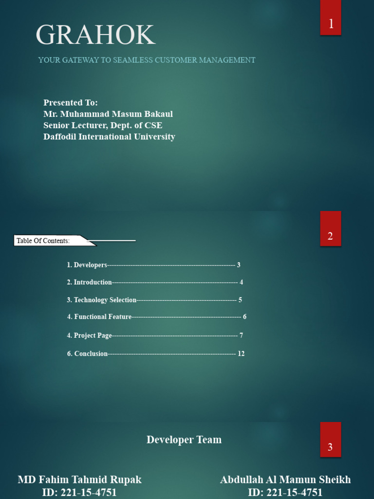 GRAHOK | PDF | Computing | Data Management