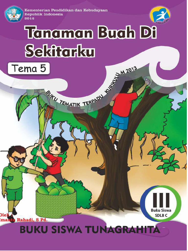 BS Tunagrahita 3 Tema 5 - Compressed | PDF | Seni & Disiplin Bahasa | Kajian Bahasa Asing