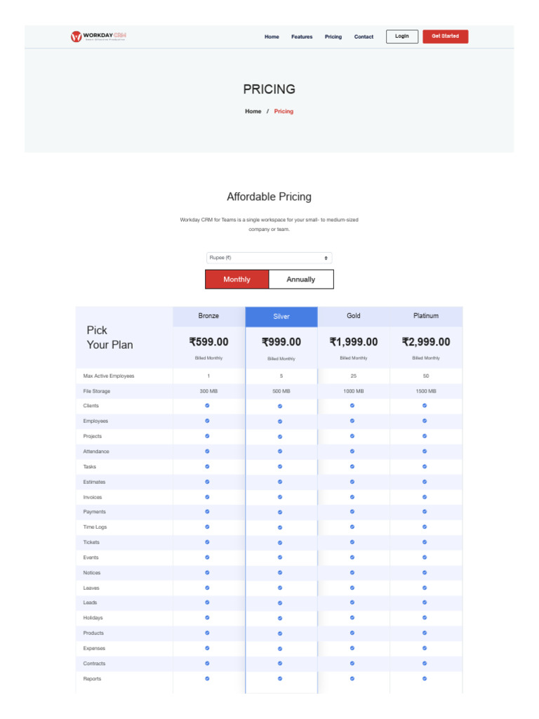 Workdaycrm Com Pricing | PDF | Computing