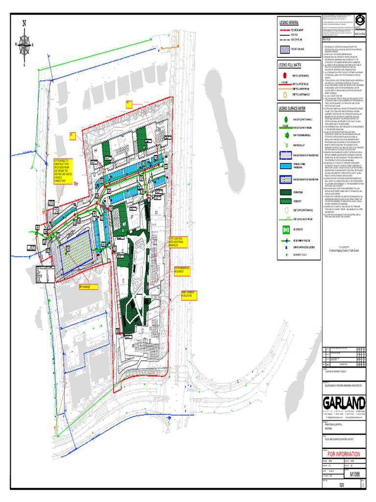 M1066 - 020 - C - Civil Drawing | PDF | Sanitary Sewer | Copyright