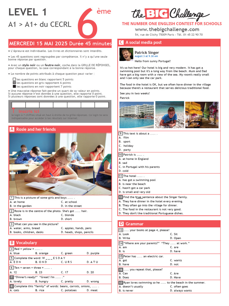 FR Level1 2023 | PDF