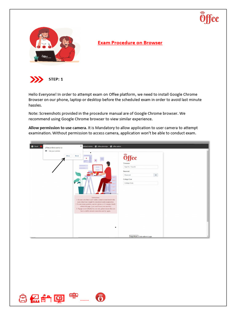 Online Web Student Usermanual (MCQ) Without URLS | PDF | Login | Computing