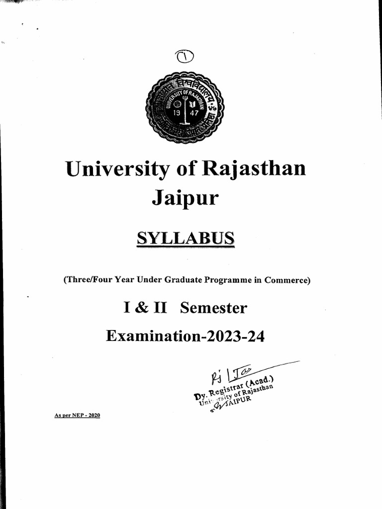 ABST I & II Commerce | PDF