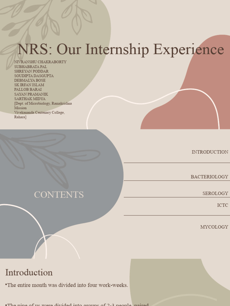 NRS Presentation | PDF | Elisa | Antibody