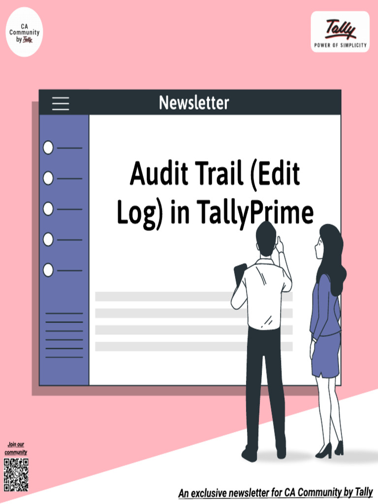 TallyPrime Edit Log Newsletter | Download Free PDF | Computing | Software