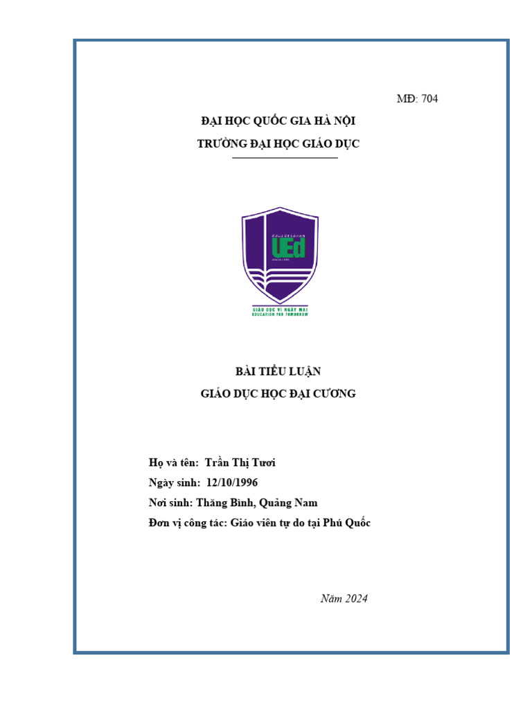 91 - GDDC - Tran Thi Tuoi | PDF