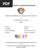 Legal Internship Certificate Format | PDF