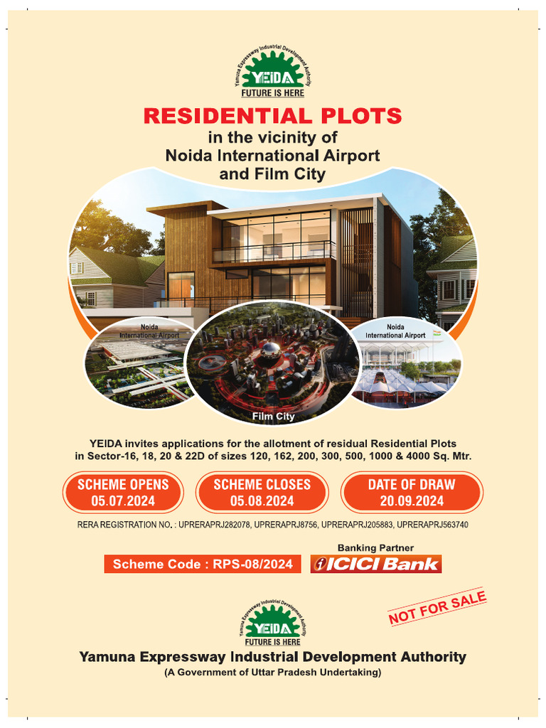 Residential Plots Brochure 2024 1 | PDF